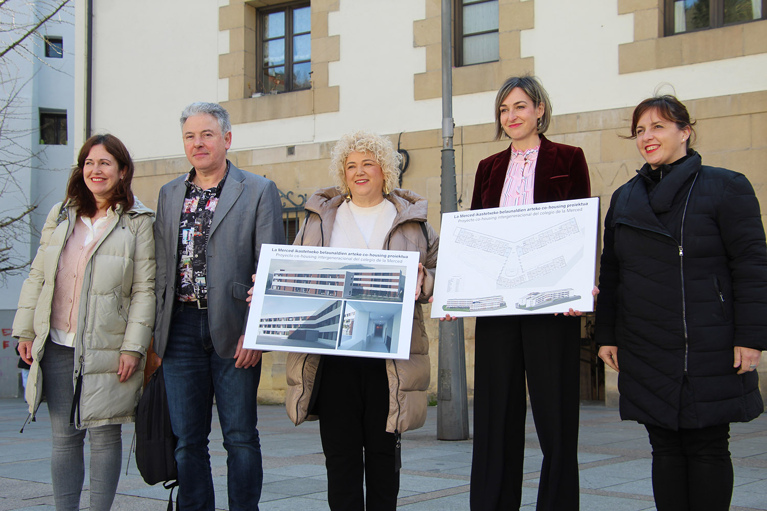 ‘Eco Co-Housing Intergeneracional’ de la Merced, un proyecto para Arrasate que avanza con paso ...